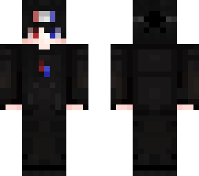 Skin black tryhard | Minecraft Skin