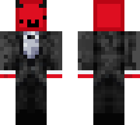 Smiley Devil Tux | Minecraft Skin