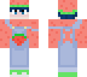 strawberry boy | Minecraft Skin