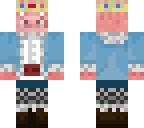 technoblade redesign/ piglin | Minecraft Skin