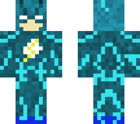 Cyan flash | Minecraft Skin