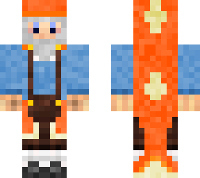 edit of Aldonorththelost's Ebisu | Minecraft Skin