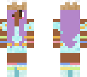 Rainbow from krew edited | Minecraft Skin