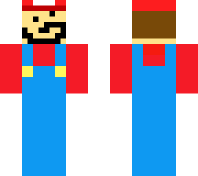 Speedrunner Mario | Minecraft Skin