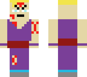 Super Saiyan Gohan | Minecraft Skin