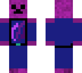 Ultra Violet creeper agent | Minecraft Skin
