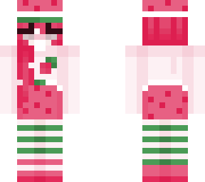 -+-Strawberry Girl-+- | Minecraft Skin