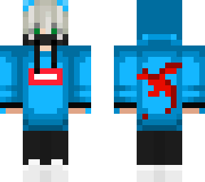 blue devel | Minecraft Skin