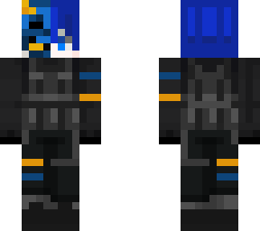 blue oni | Minecraft Skins