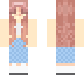 checkered girl | Minecraft Skin