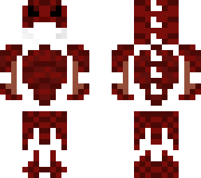 Custom crimson dragon armor | Minecraft Skin