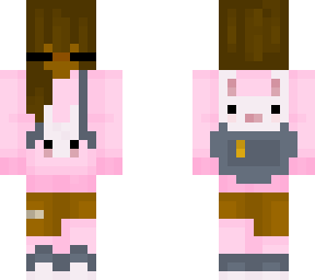 Pink Rabbit | Minecraft Skins