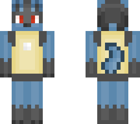 Lucario | Minecraft Skin
