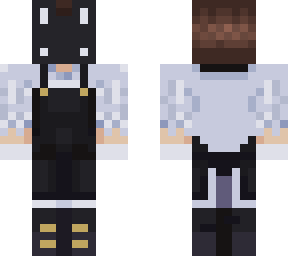 rabbit mask black | Minecraft Skins