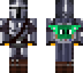 Grogu Minecraft Skins