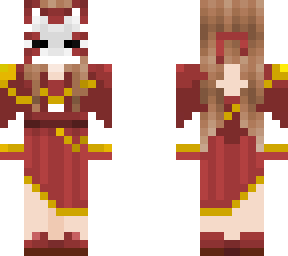 kitsune girl | Minecraft Skins