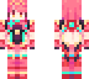 Pyra by fullviking0 and Mythra by Catullus -- Dual Layer Skin ...