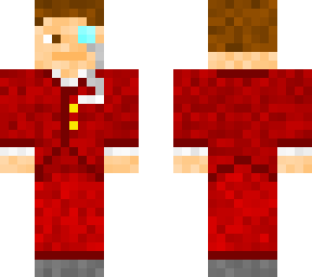 Red Suit | Minecraft Skin