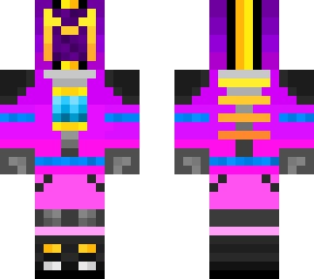 Retro Futuristic Moon Man | Minecraft Skin