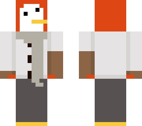 Snowman SMP ORigan skin | Minecraft Skin