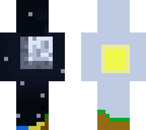 Sun and moon | Minecraft Skin