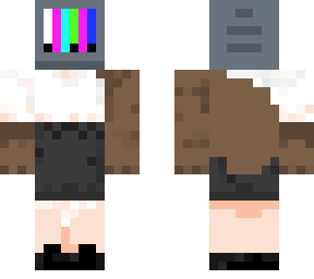 Tv Television Head | Minecraft Skins
