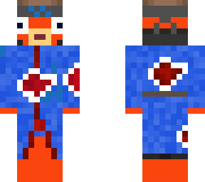 Waterbending fish of stick | Minecraft Skin