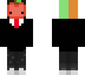 apple ina suit | Minecraft Skin
