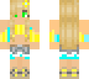 Beach girl | Minecraft Skin