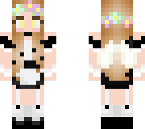 Bee in a maid dress | Minecraft Skin