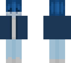 blue ghost | Minecraft Skin