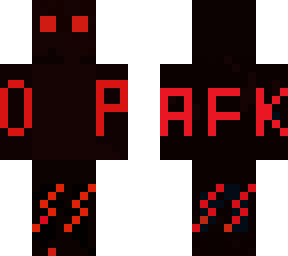 Custom made AFK skin | Minecraft Skin