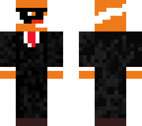 Derpy nemo in a suit | Minecraft Skin