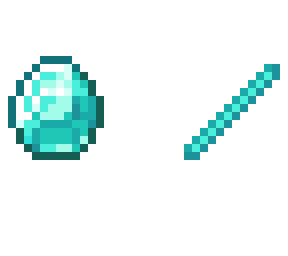 diamond stick | Minecraft Skin