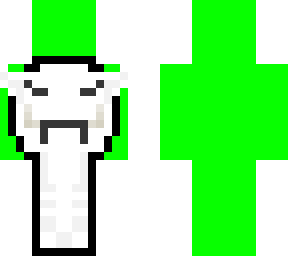 Dream but with troll face ~RQ~ | Minecraft Skin