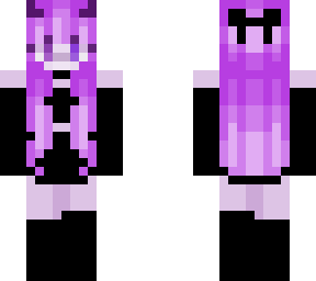 purple demon girl | Minecraft Skins