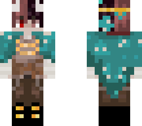 Snow tanuki | Minecraft Skin