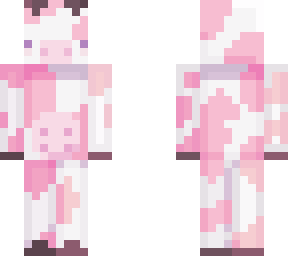 Strawberry Cow | Minecraft Skin