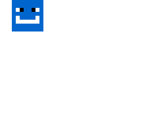 a blue face | Minecraft Skin