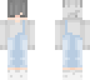 aesthetic overalls boy // my mc oc | Minecraft Skin
