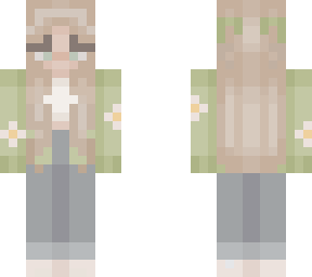 Flower Girl Minecraft Skin