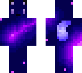 Galaxy Fox | Minecraft Skin