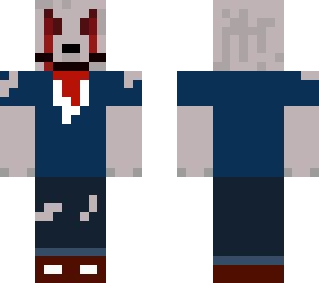 horror maskman | Minecraft Skin