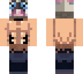 inosuke hashibira | Minecraft Skins