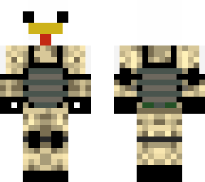 Join the chicken army today | Minecraft Skin