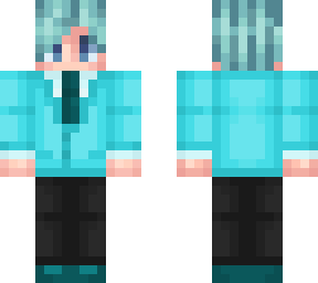 team aqua | Minecraft Skins