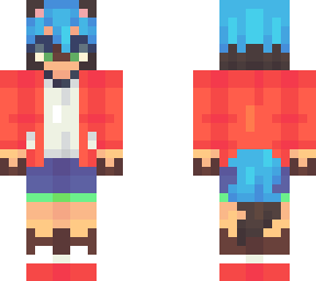 michiru kagemori | Minecraft Skin