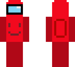 red crewmate | Minecraft Skin