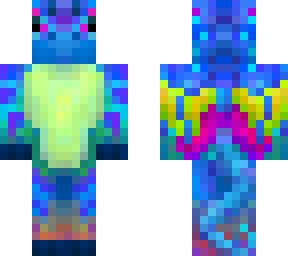Silkwing / Rainwing Hybrid - Dragonfly | Minecraft Skin