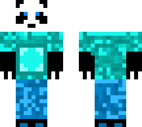 simple vibing panda updated | Minecraft Skin
